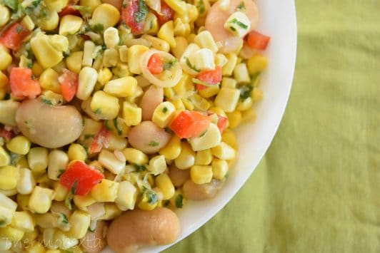 Fresh Corn and Butter Bean Salsa - Thermobexta