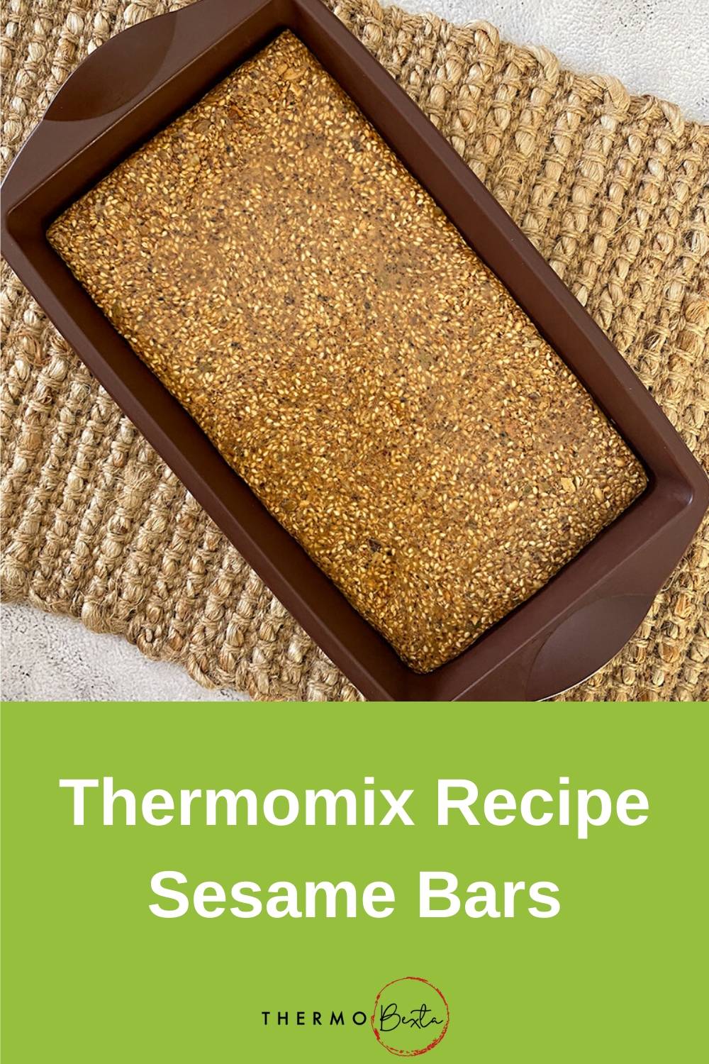 Chewy Sesame Bars - A Tasty Sweet Treat - Thermobexta