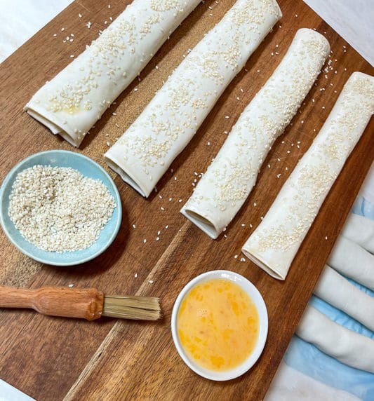 Spinach and Three Cheese Rolls - Thermobexta