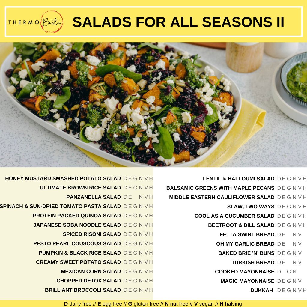 Thermomix Cookbook: Salads For All Seasons II - Thermobexta